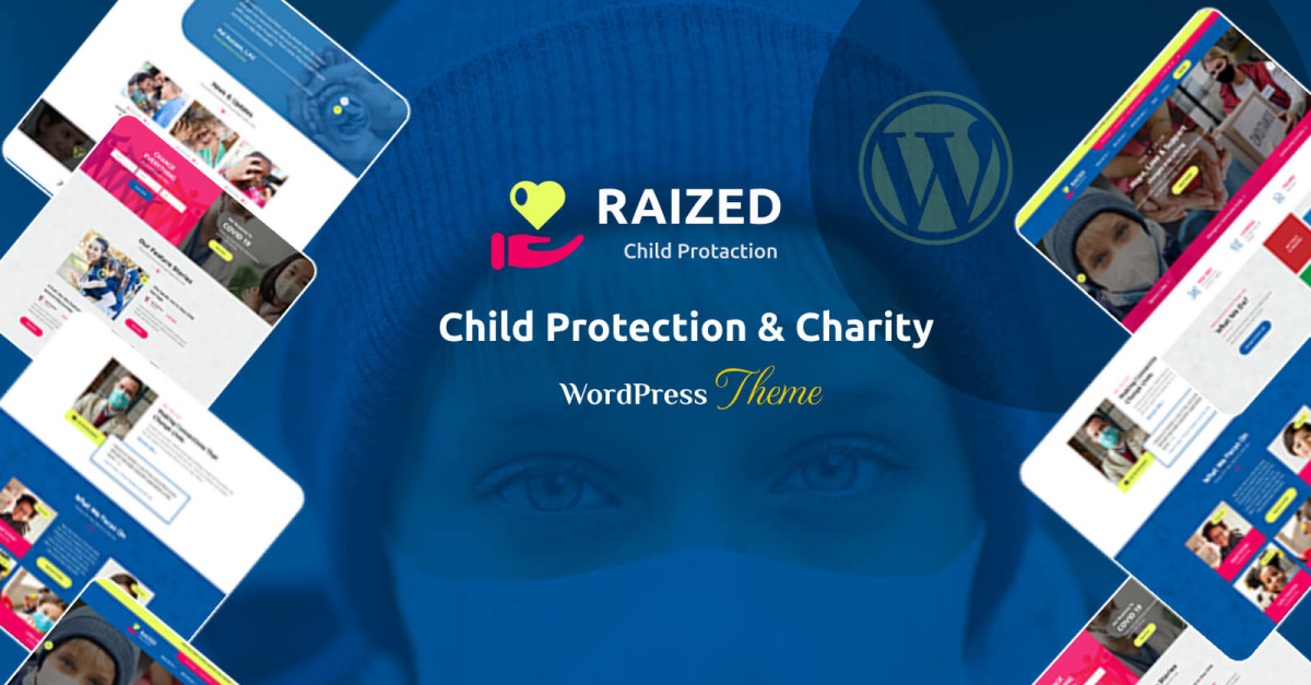 Raized - Tema WordPress per organizzazioni di beneficenza senza scopo di lucro