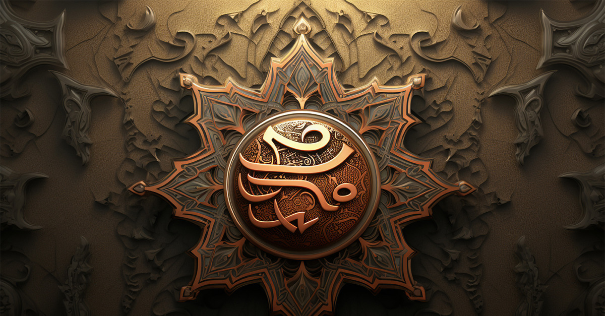 Arabic typography_islamic symbol #405291 - TemplateMonster