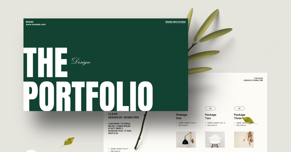 Portfolio Clean Design Template #405480 - TemplateMonster