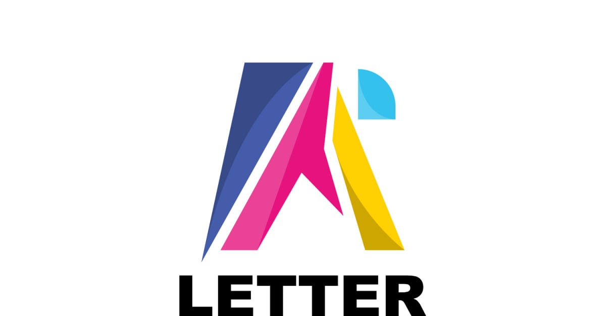 A Harfi Logo Logotipi Vektör v4 #405926 - TemplateMonster