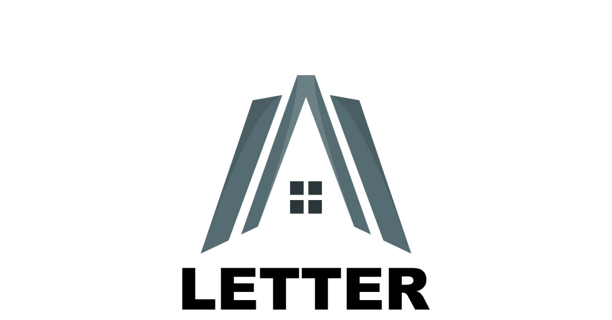 A Harfi Logo Logotipi Vektör v7 #405929 - TemplateMonster