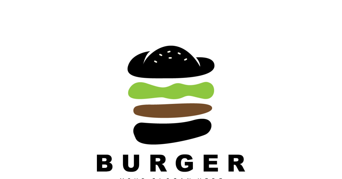 Burger Logo Fast Food DesignV1 #406096 - TemplateMonster