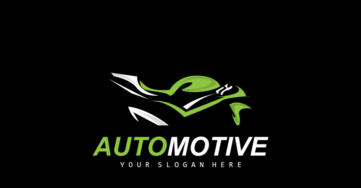 Motorcycle Logo MotoSport Vehicle Vector V9