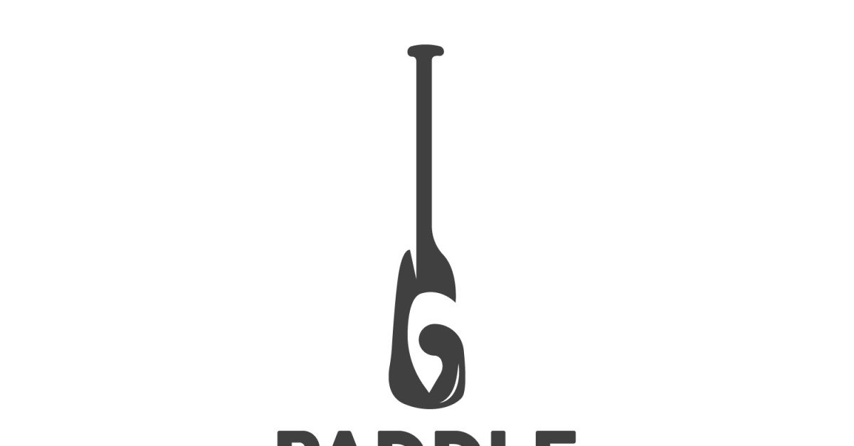 Logotipo De Remo Diseño De Barco Diseño De Ilustración VectorialV16