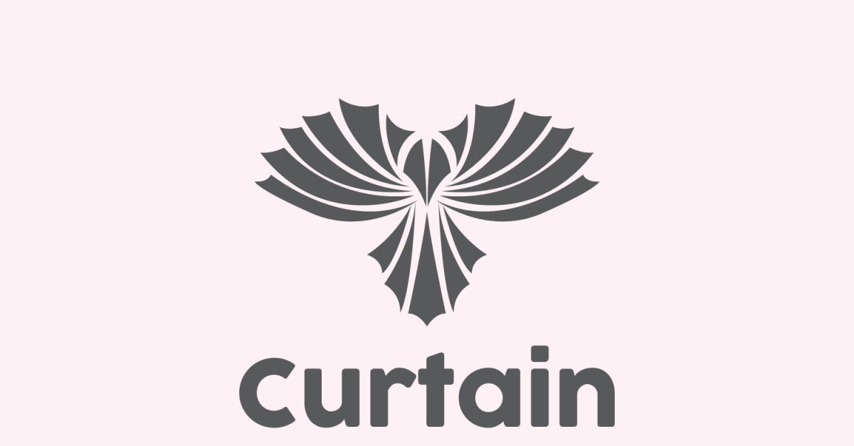 Basit Ev Dekorasyonu Perde Logo TempletV13 - TemplateMonster