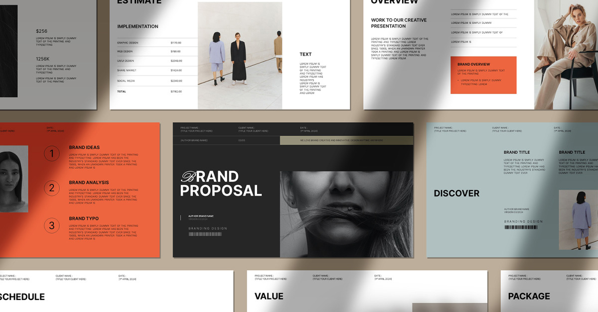 The Brand Proposal PowerPoint Presentation - TemplateMonster