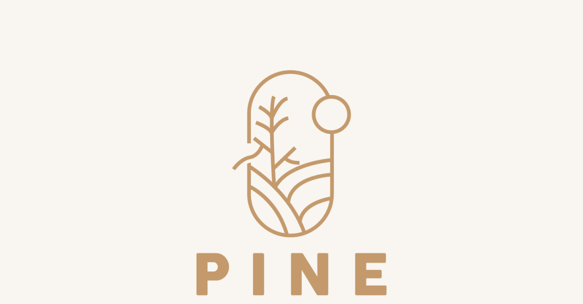 Logo De Pin Design Simple Et ÉlégantV4 - TemplateMonster