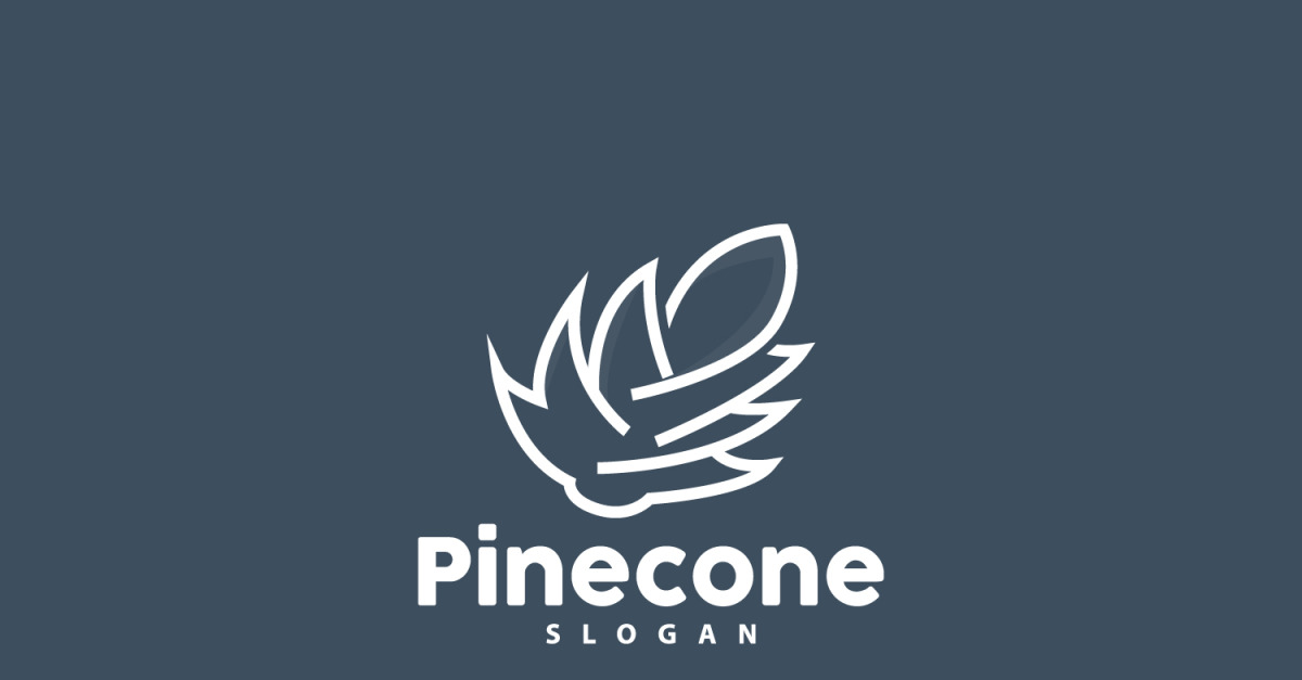 Pigna Logo Design semplice PinoV12 #408012 - TemplateMonster