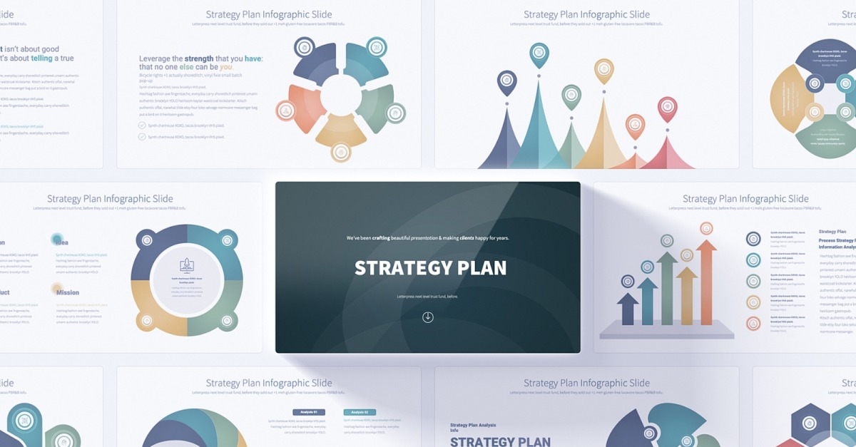 Modèle de présentation PowerPoint du plan stratégique