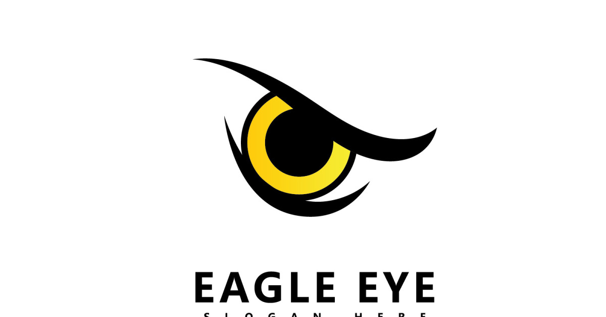 Kartal yırtıcı göz şahin kuş logosu logolar iş V2