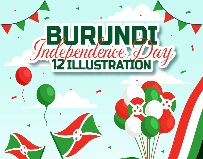 12 Burundi Independence Day Illustration - TemplateMonster