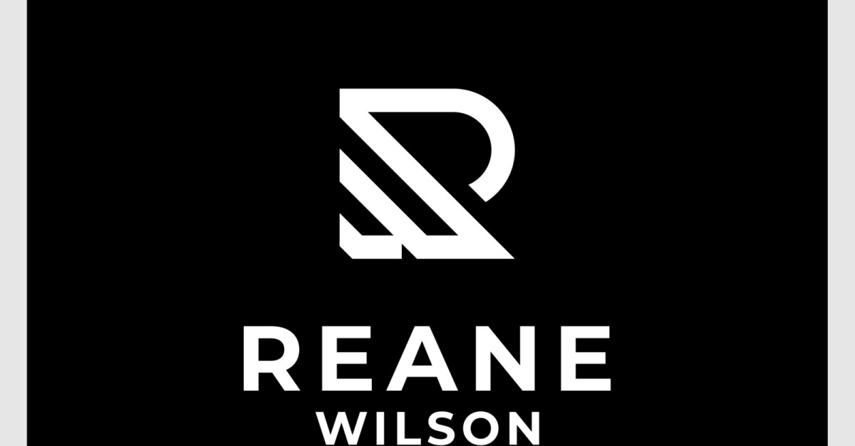 Letter R W Initials Monogram Logo #409884 - TemplateMonster