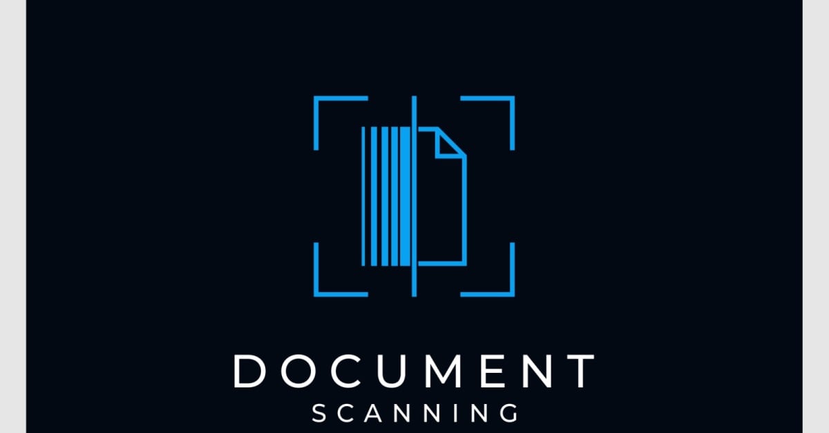 Document File Scanning Logo #410578 - TemplateMonster
