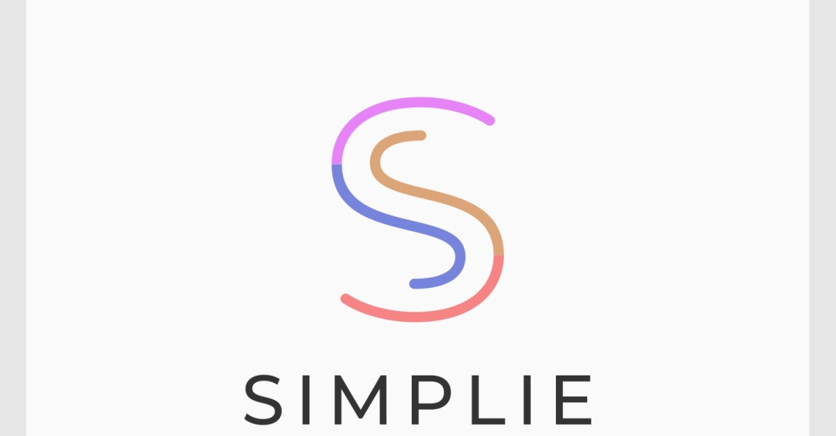 Letter S Initial Simple Minimalist Logo - TemplateMonster