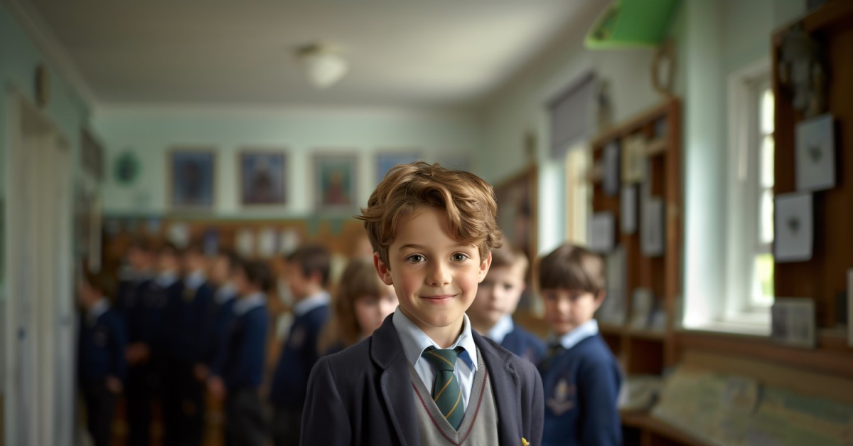 Exciting Back to School Kids Ready for Class Adventure 57