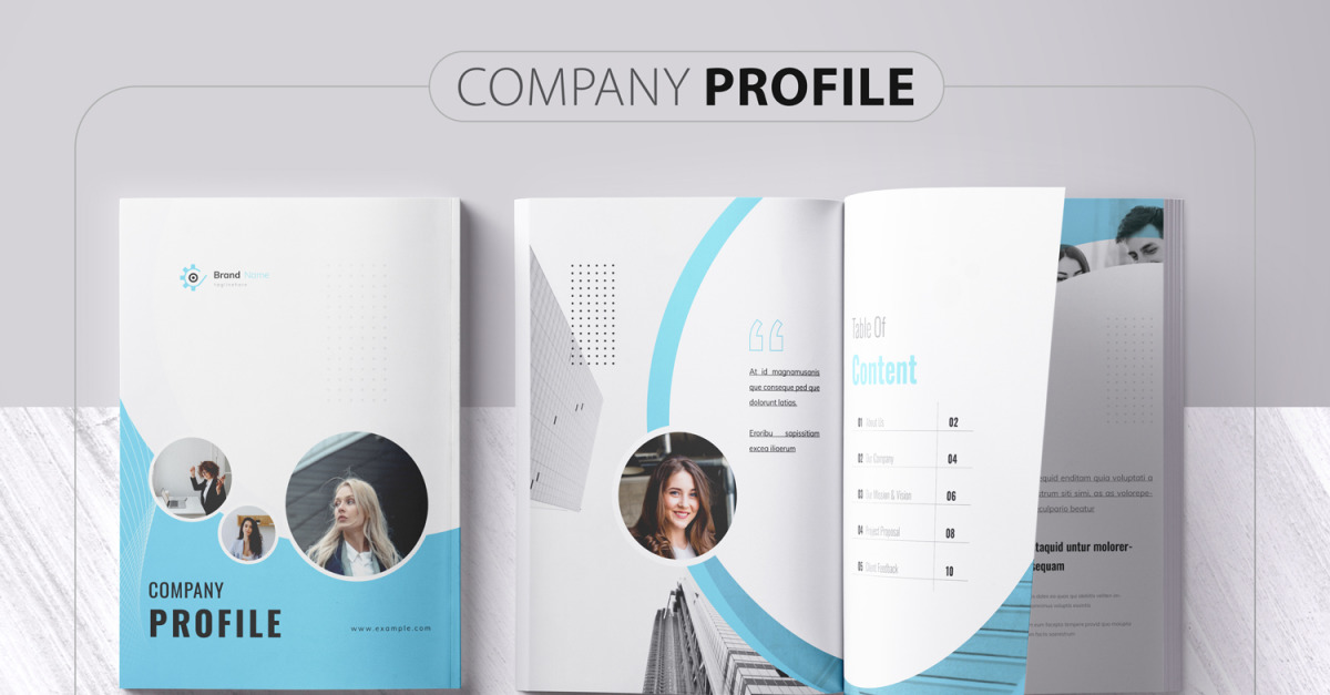 Company Profile Template - 2024 #412561 - TemplateMonster