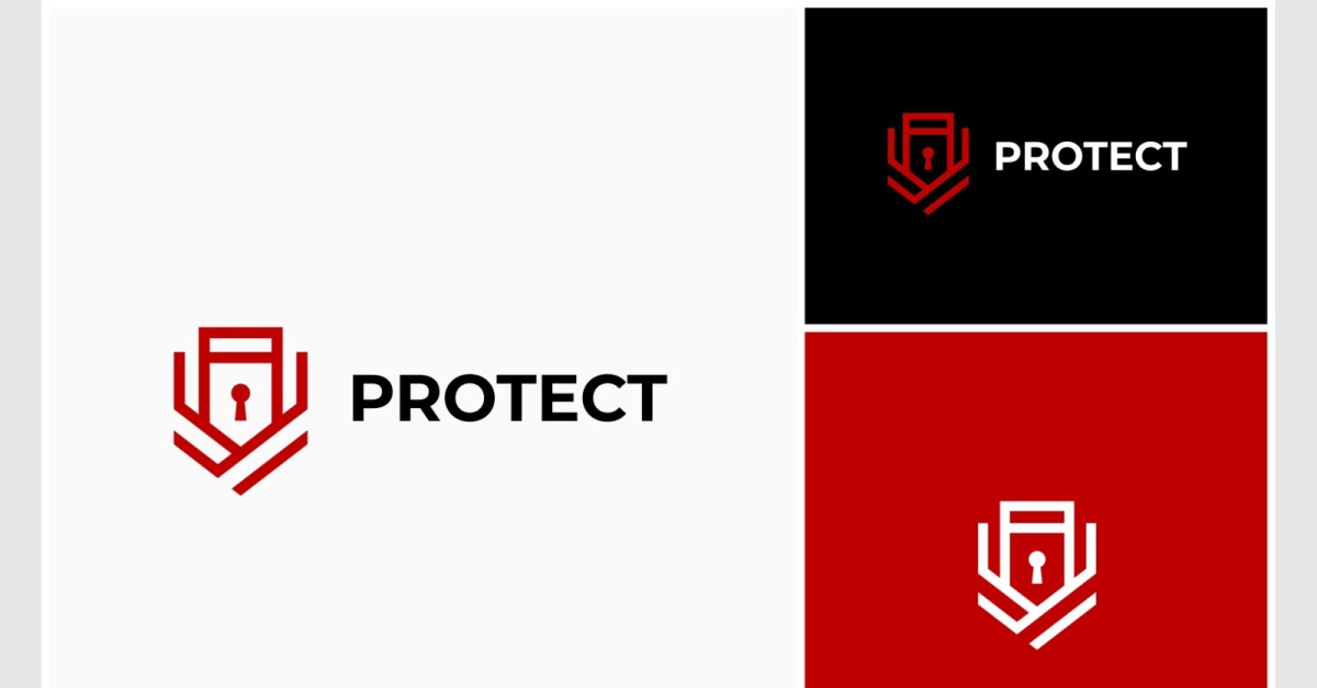 Security Privacy Protection Logo #412558 - TemplateMonster