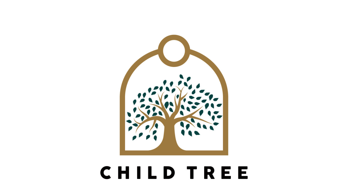 Play tree template illustration tree logoV23