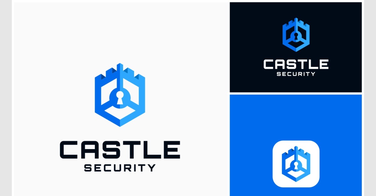 Castle Citadel 安全隐私徽标 #413151 - TemplateMonster