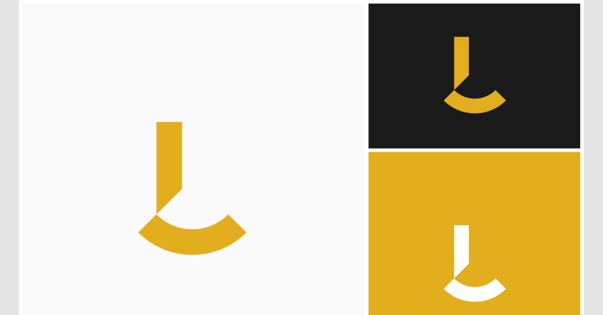 Letter L Initial Smile Simple Logo #413292 - TemplateMonster