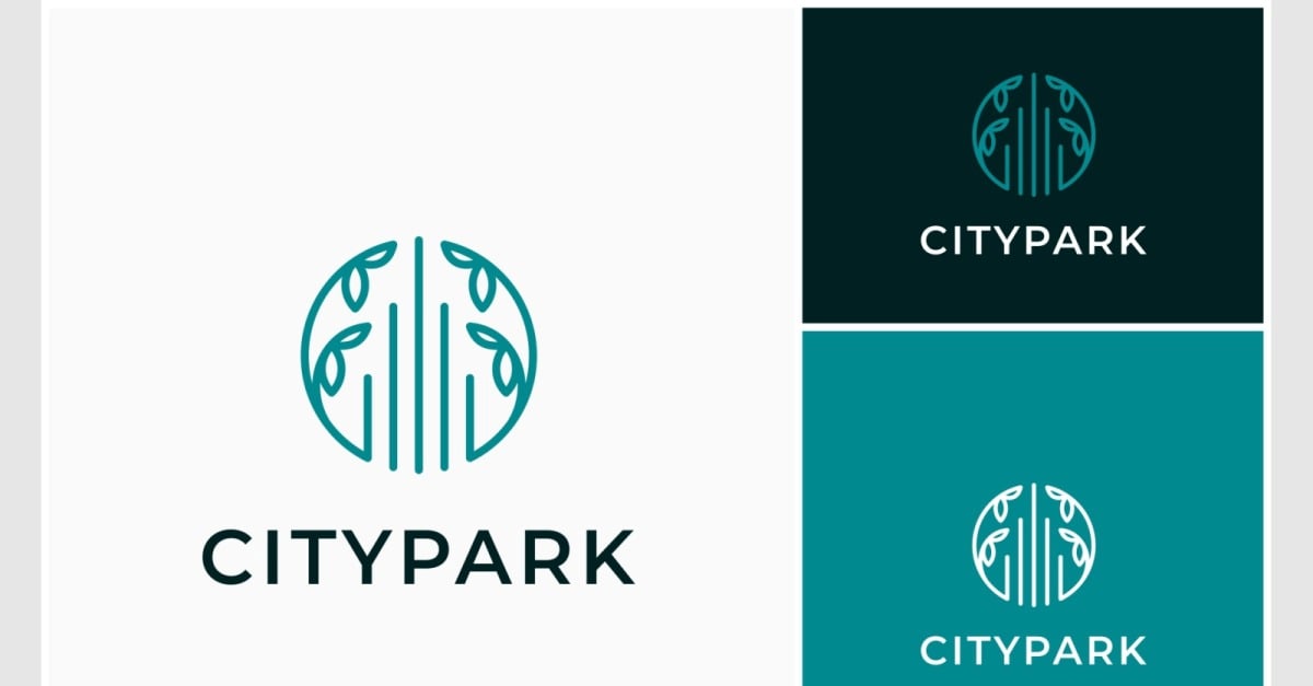 City Building Leaf Branch Logo #413315 - TemplateMonster