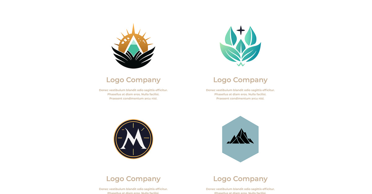 Company Logo Unique Design 36 #413358 - TemplateMonster