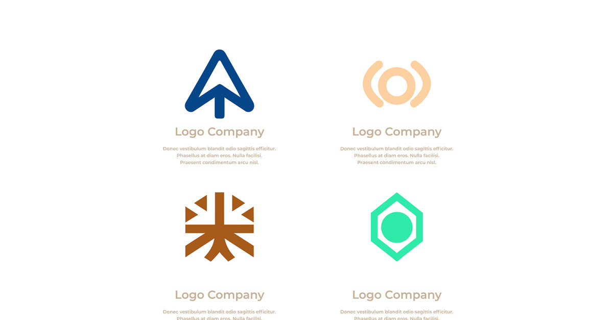 Şirket Logosu Benzersiz Tasarım 27 #413345 - TemplateMonster