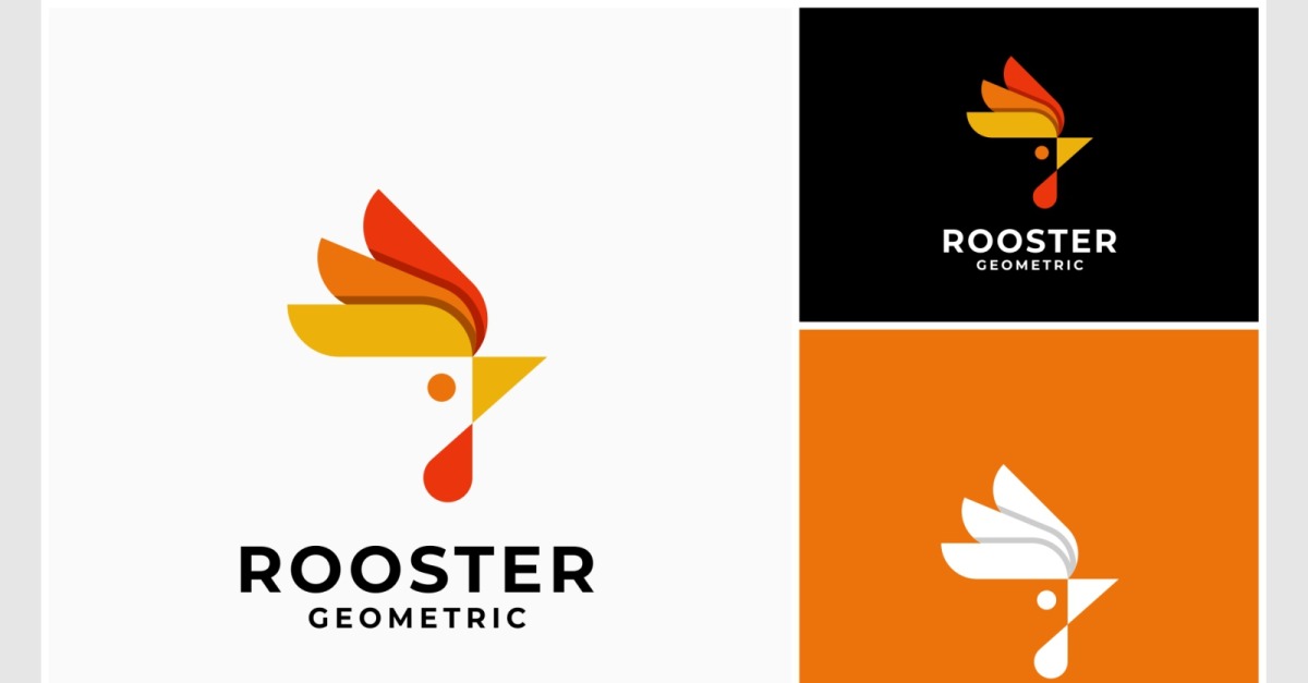 Horoz Tavuk Soyut Logo #413444 - TemplateMonster