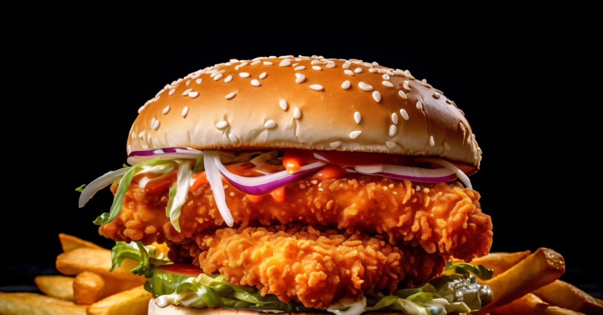 Chicken zinger broast burger with potato 27 - TemplateMonster