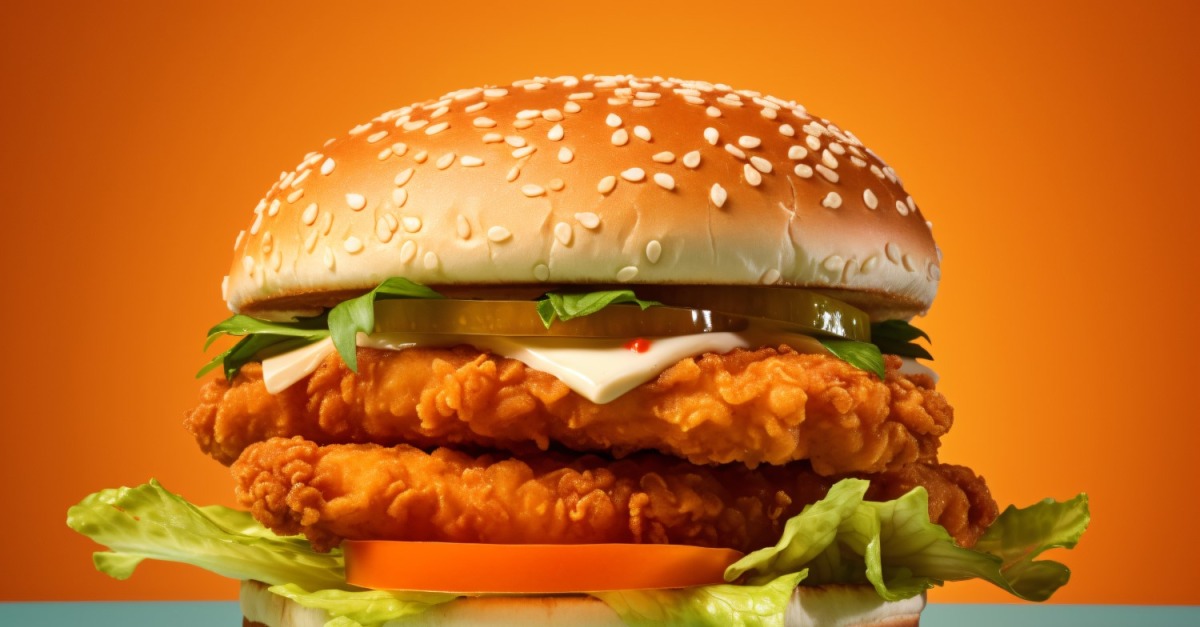 Chicken zinger broast burger with potato 38 - TemplateMonster