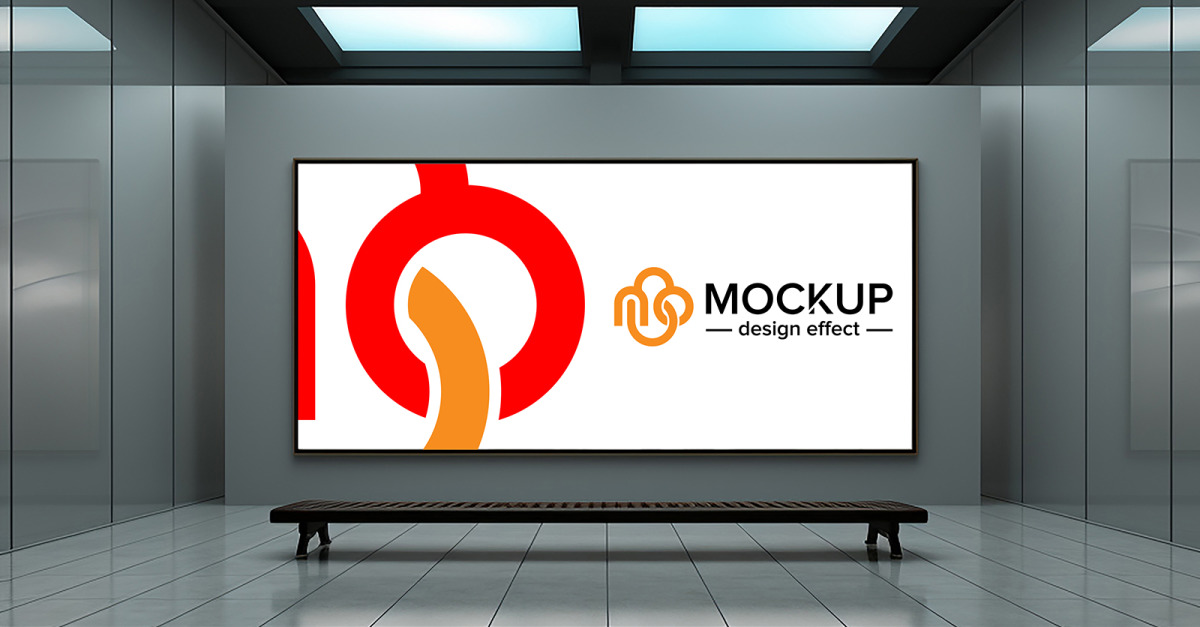 Smart tv screen psd mockup design #413849 - TemplateMonster