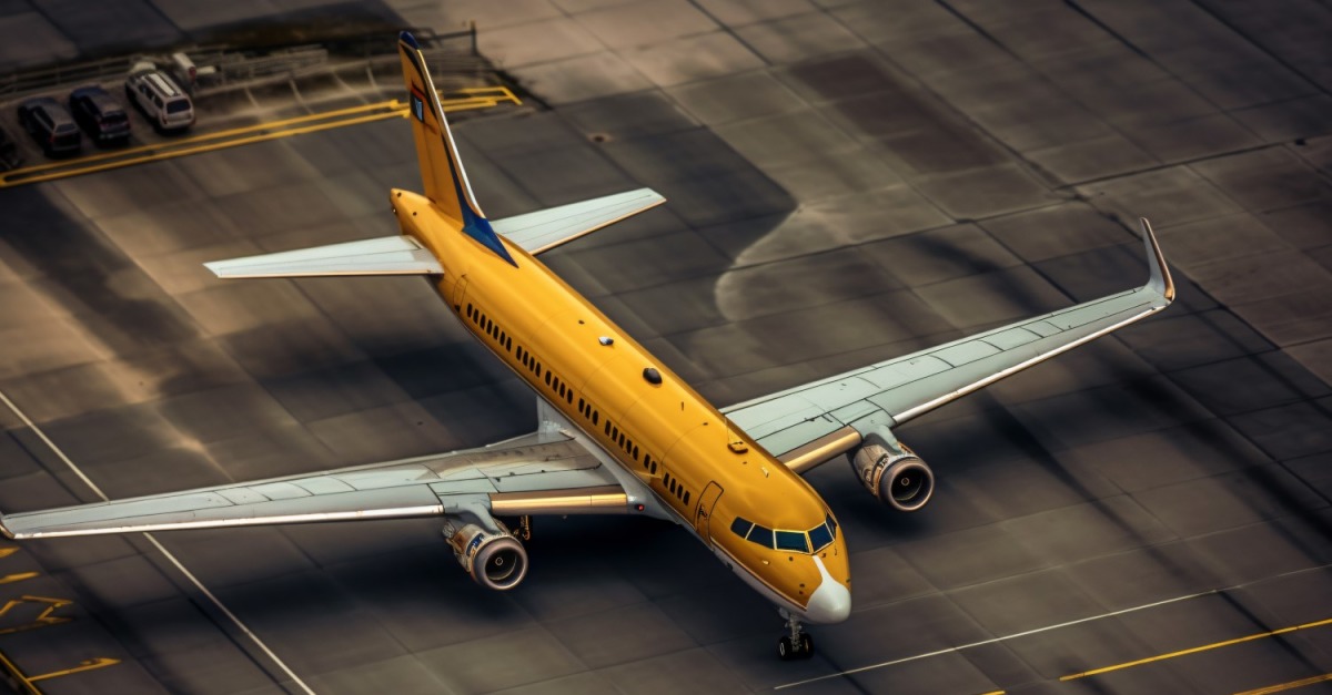 Airbus Top view stock photography 63 - TemplateMonster