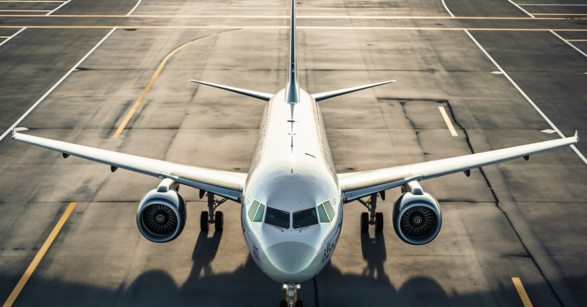 Commercial Airbus Charter Airline front view Photography 110