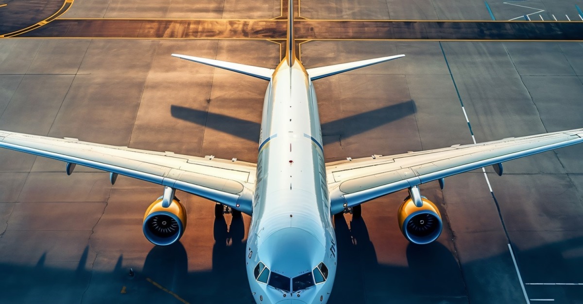Commercial Airbus Charter Airline front view Photography 112