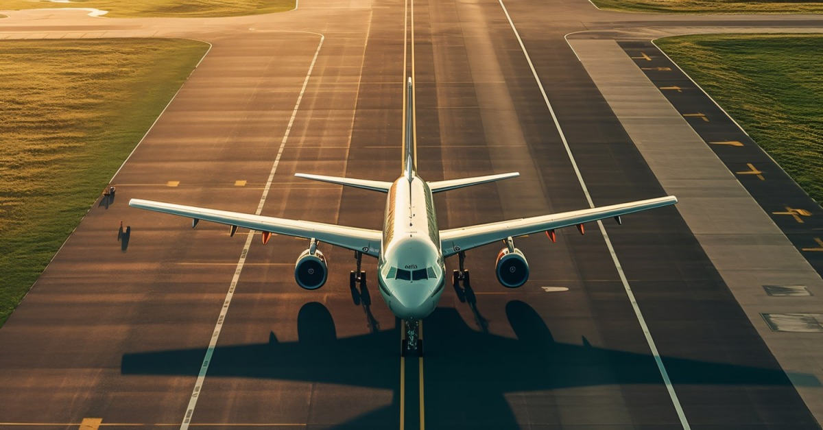Commercial Airbus Charter Airline front view Photography 70