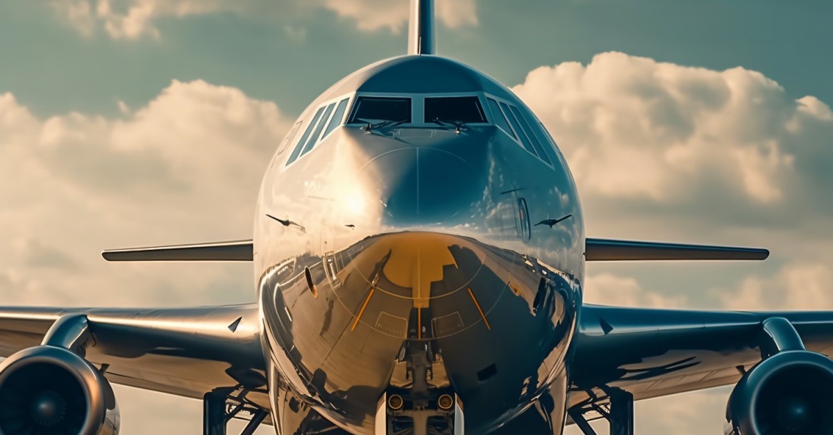 Commercial Airbus Charter Airline front view Photography 170