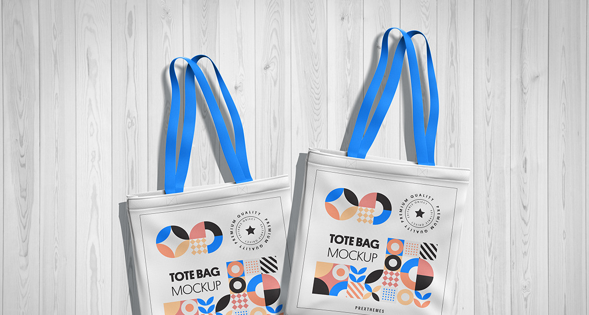 Tote Bag PSD Mockup Vol 20 #414667 - TemplateMonster