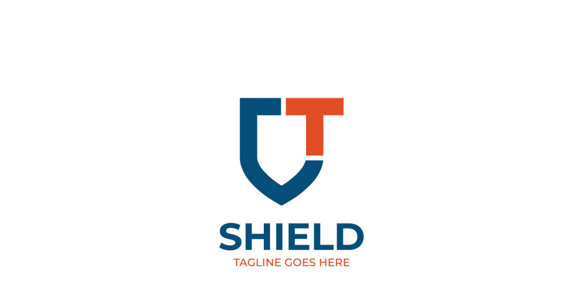 T Shield Logo Template Design #414973 - TemplateMonster