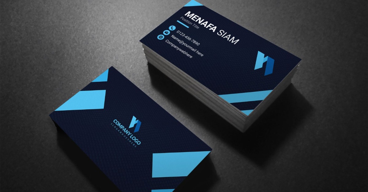 Corporate Professional Design Business card template Ready To Print