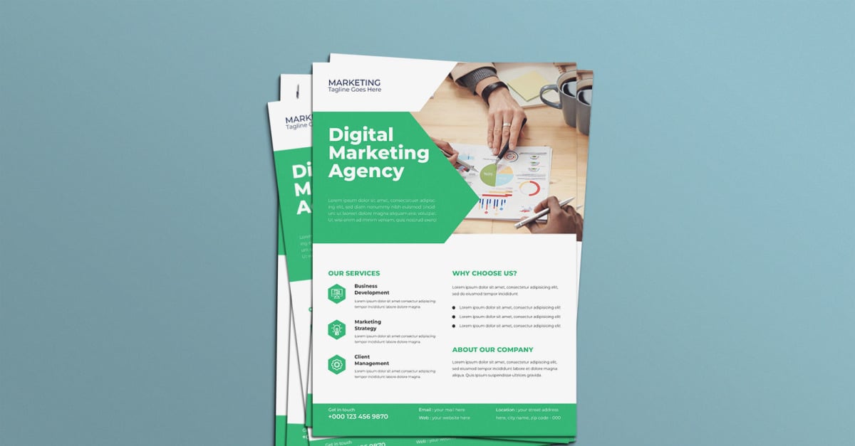 Business Merger Announcement Marketing Flyer