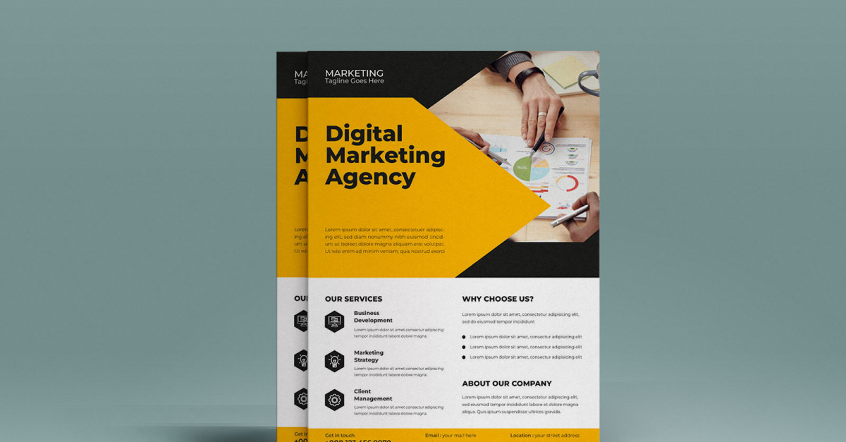 Business Process Optimization Marketing Flyer