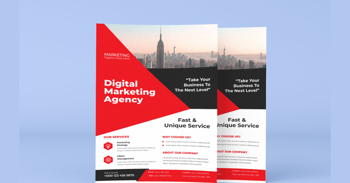 Digital Transformation Seminar Marketing Flyer