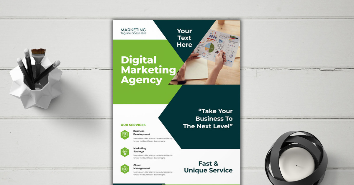 Digital Marketing Agency Personal Branding Workshop Flyer