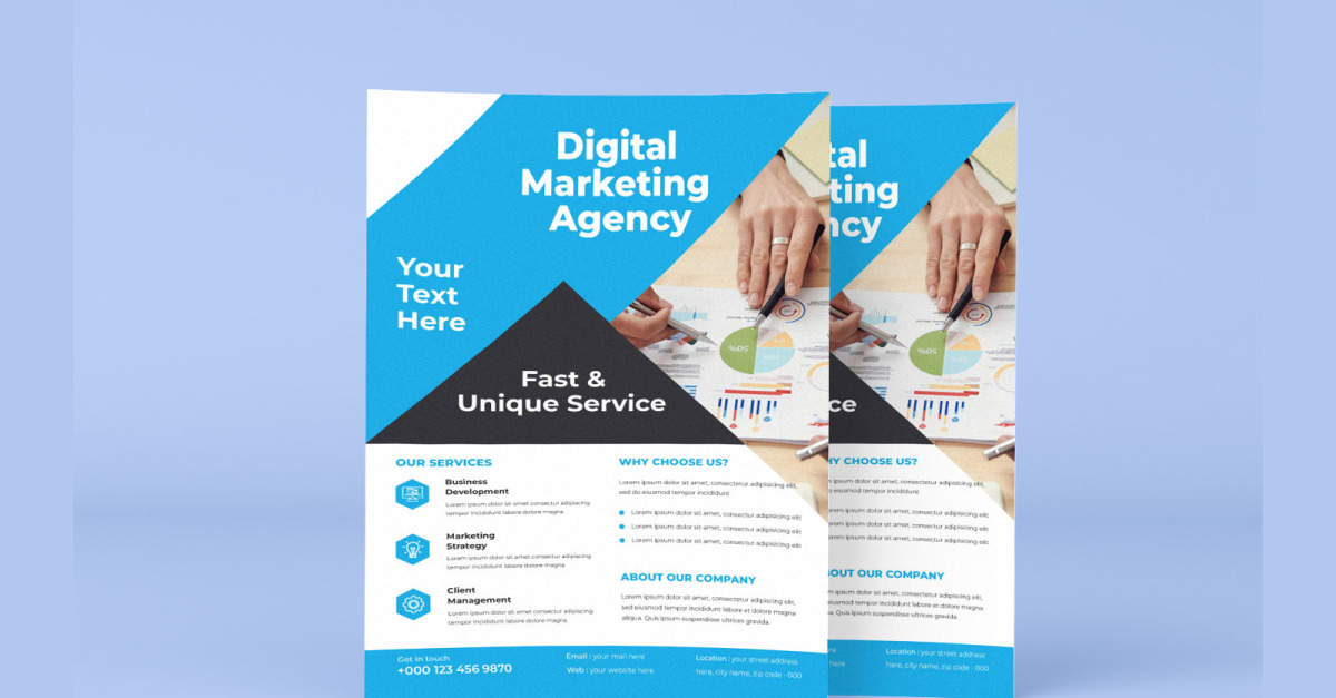 Modern Business Mentorship Program Marketing Flyer