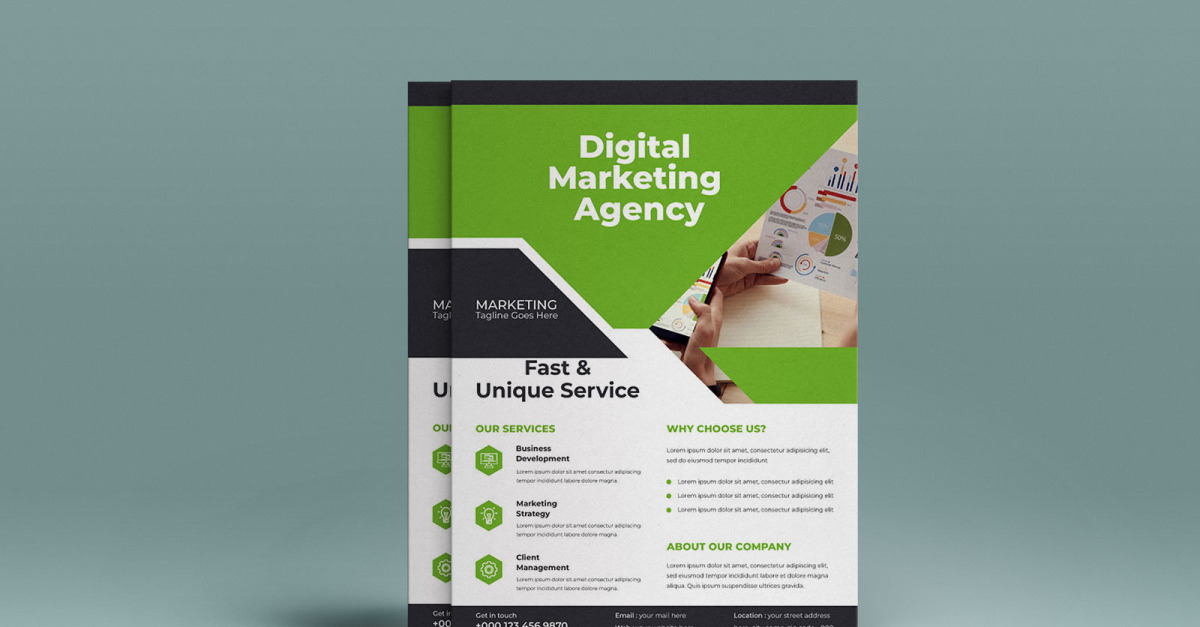 Modern Digital Marketing Agency Corporate Governance Seminar Flyer