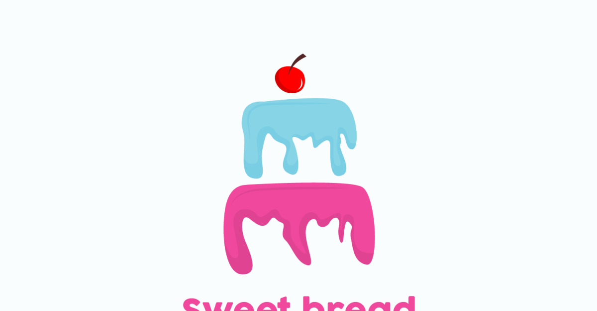Sweet Bread Logo Bakery Shop DesignV6 - TemplateMonster