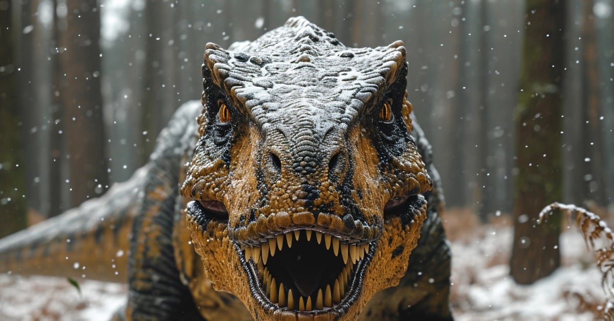 Allosaurus Dinosaur realistic Photography 4 - TemplateMonster