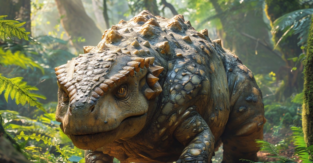 Ankylosaurus Dinosaur realistic Photography 4