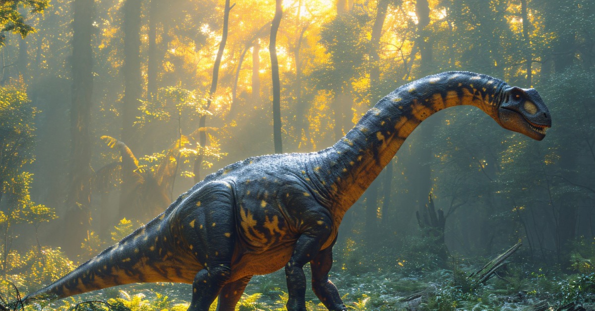 Brontosaurus Dinosaur realistic Photography 1