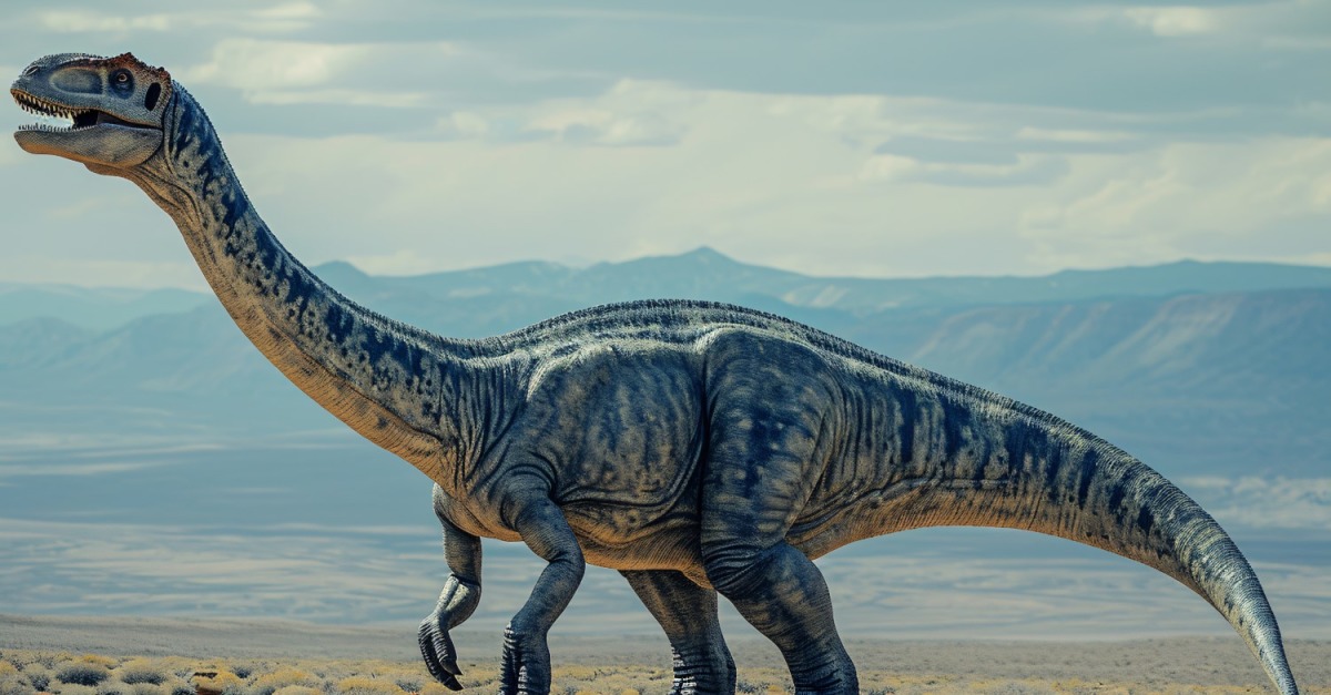 Brontosaurus Dinosaur realistic Photography 3